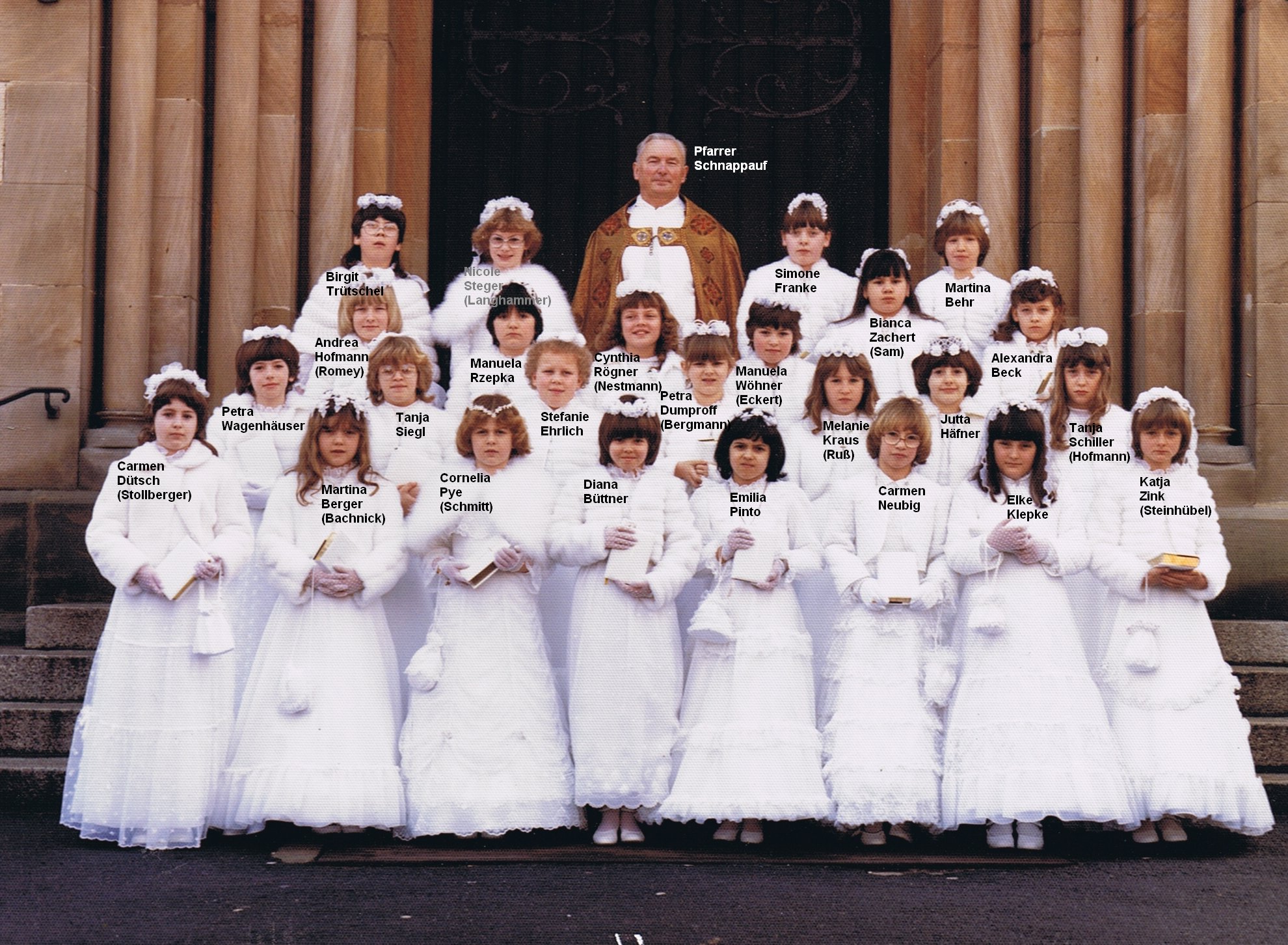 Kommunion 1983 Bild 2